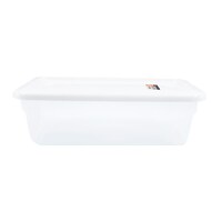 Bulk Essentials Plastic Storage Boxes with Lids | Dollar Tree