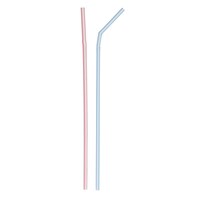 View Multicolored Flexible Plastic Straws, 150-ct.