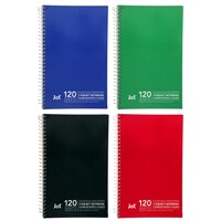 View Jot 3-Subject Mini-Spiral Notebooks, 120