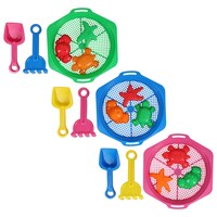 View Plastic Sand Sifters, 3-pc. Sets