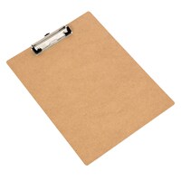 Bulk Jot Wooden Clipboards with Metal Clips and Rubber Padding, 9x12 in ...