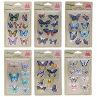 View Crafters Square Handmade Butterfly Stickers