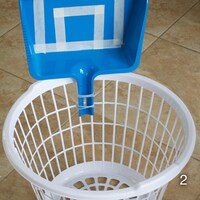 Laundry Basket Basketball Hoops | Dollar Tree