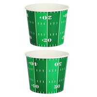 View Football-Themed Popcorn Buckets, 2-ct. Pack
