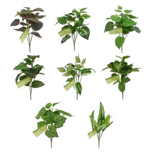 View Floral Garden Artificial Greenery Bushes,
