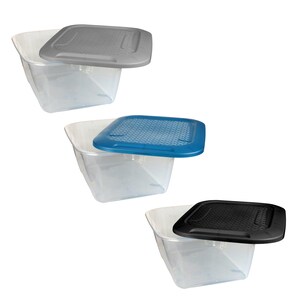 View Deep Storage Boxes with Embossed