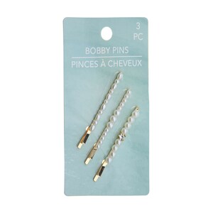View Faux Pearl Bobby Pins