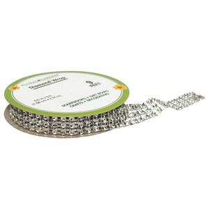 View Floral Garden Diamond Wrap Ribbon,