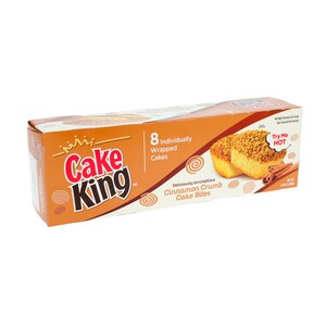 View Cake King Cinnamon Crumb Cake