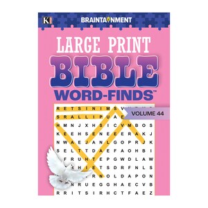 Kappa Large Print Bible Word-Finds Puzzle Book, Assorted volumes, 1-ct ...