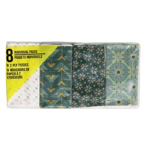 View 2-Ply Pocket Tissue Packs, 8-ct.