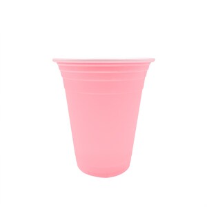 Paper Cups, 16 oz. - Pink, 16 ct. | Dollar Tree