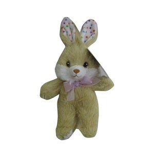 View Fuzzy Friends Colorful Plush Bunnies,