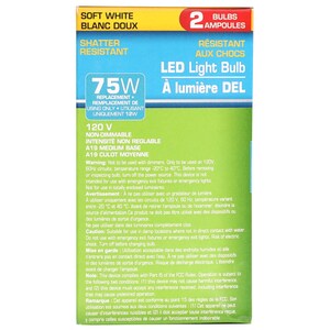 View LED Soft White Light Bulb,