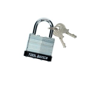 View Tool Bench Laminated Steel Padlocks,