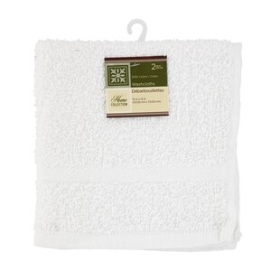 View Home Collection Washcloths, 2-ct., 13x13
