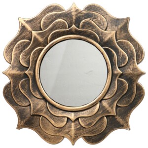View Plastic Round Antique-Style Framed Mirrors,