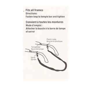 View Patterned Fabric Eyeglasses Cords, 25