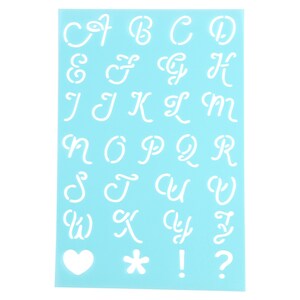 View Crafter's Square Alphabet and Word