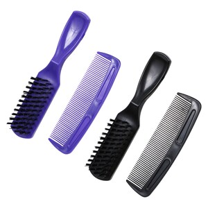 View Plastic Hairbrush & Comb Sets,