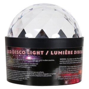 View LED Disco Light, 3.54 in.