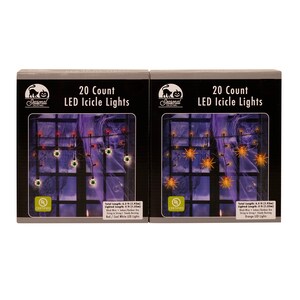 View Seasonal Collection LED Icicle Lights,