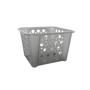 View Rectangular Plastic Slotted Storage Baskets,