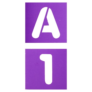 View Jot Stencil Letters and Numbers,