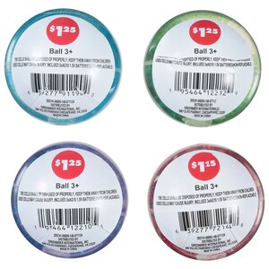 View LED Water-Filled Rubber Bouncing Balls,