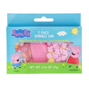 Peppa Pig Sprinkle Mix, 3-pc Pack. | Dollar Tree