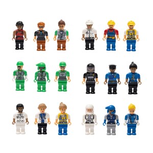 View Make-It Blocks Character Figurines, Assorted