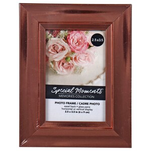 Special Moments Rose Gold Picture Frames, 2x3 in. | Dollar Tree