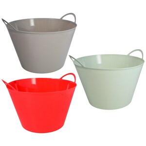 View Essentials Round Bucket with Handles,