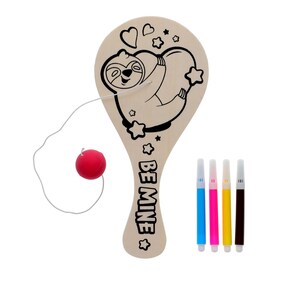 View DIY Valentine's Day-Themed Paddle Ball