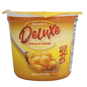 Deluxe Shells & Cheese Microwavable Cups, Bonus Size, 3.25 oz. | Dollar ...