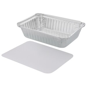 View Rectangular Foil Pans with Board