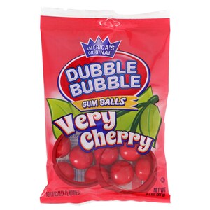 View Dubble Bubble Cherry-Flavored Gum Balls,