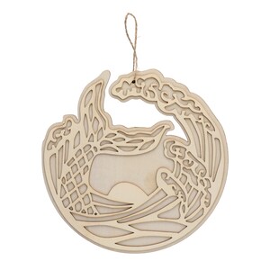 View Crafters Square Hanging Layered Wood