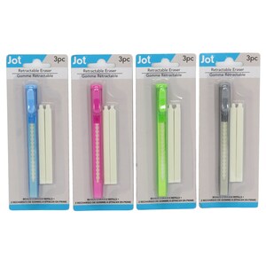 View Jot Retractable Eraser Pen, Assorted