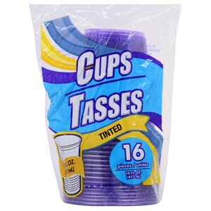 View Translucent Plastic Cups, 16 oz.