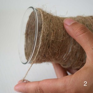 Twine-Wrapped Vase | Dollar Tree