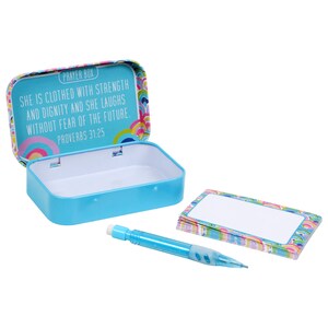 View Tin Prayer Boxes with Notepads