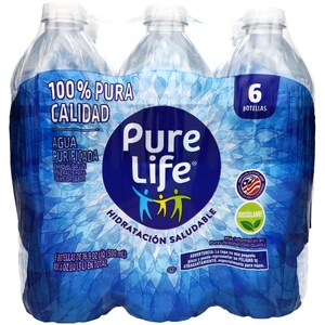 Nestle Pure Life 16.9-oz. Bottles of Water, 6-ct. Packs | Dollar Tree
