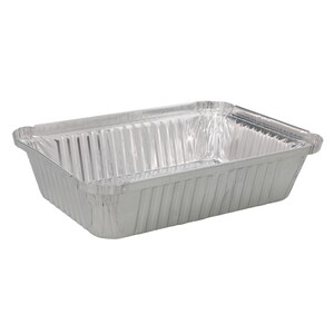 View Rectangular Foil Pans with Board