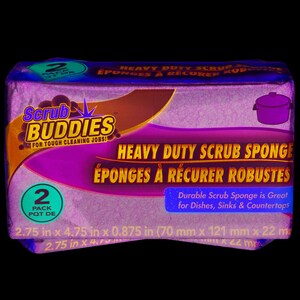 View Scrub Buddies Heavy-Duty Scrub Sponges,