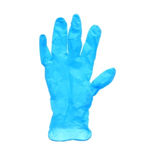 View Scrub Buddies Blue Nitrile Gloves,