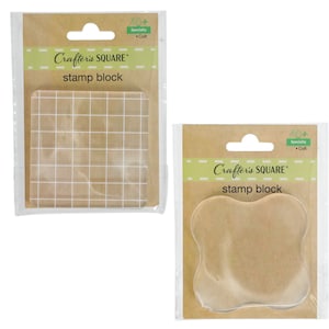 View Crafters Square Acrylic Stamp Block,
