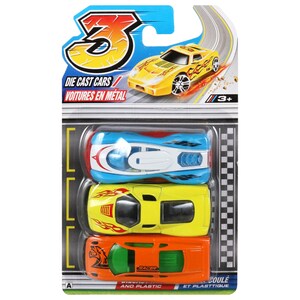 View Die-Cast Cars, 3-ct. Packs