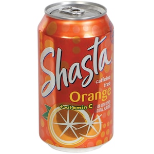 Bulk 12-oz. Cans of Shasta Orange Soda, 4-ct. Packs | Dollar Tree