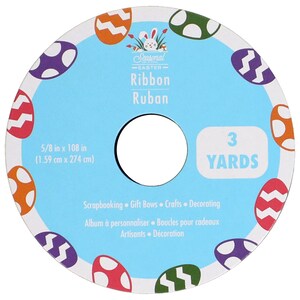 View Mixed Easter-Themed Printed Ribbon, 1